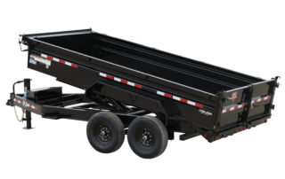 83" Low-Pro High Side Dump (DM) - PJ Trailers