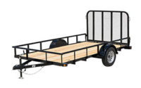 77" Tandem Axle Channel Utility (UK) - PJ Trailers