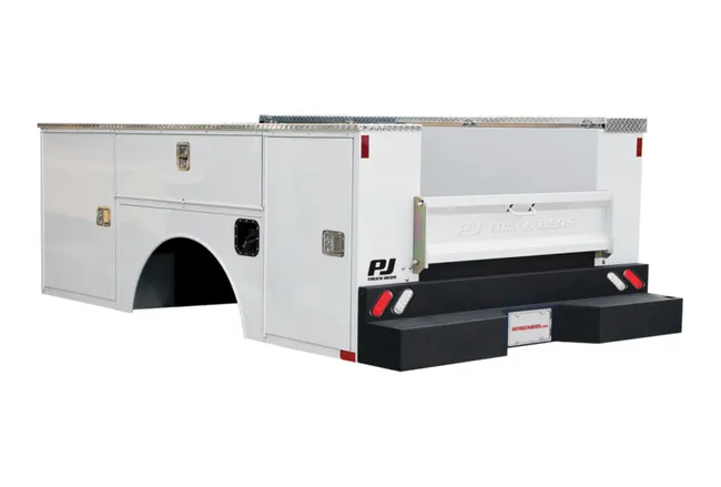 Steel Service Body (GU) - PJ Trailers