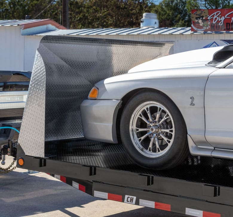 Steel Deck Car Hauler ( CH ) | PJ Trailers