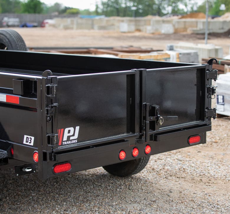 72" Tandem Axle Dump ( D3 ) | PJ Trailers